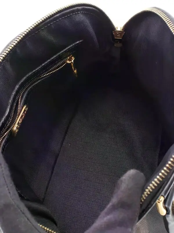 Fendi 2000s Pecan Stripe Shoulder Bag