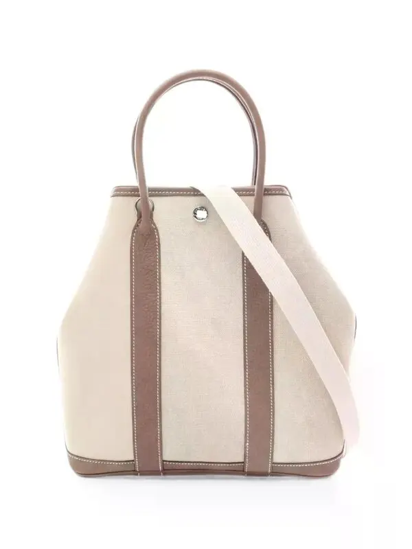 Hermès 2021 Garden File Tote Bag - Neutrals