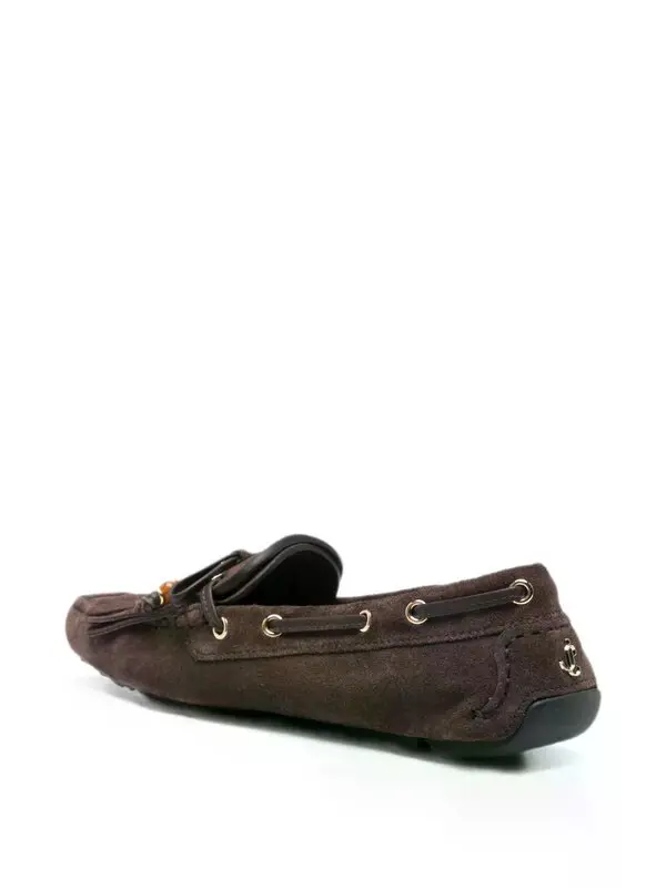 JIMMY CHOO Manon F Loafers - Brown
