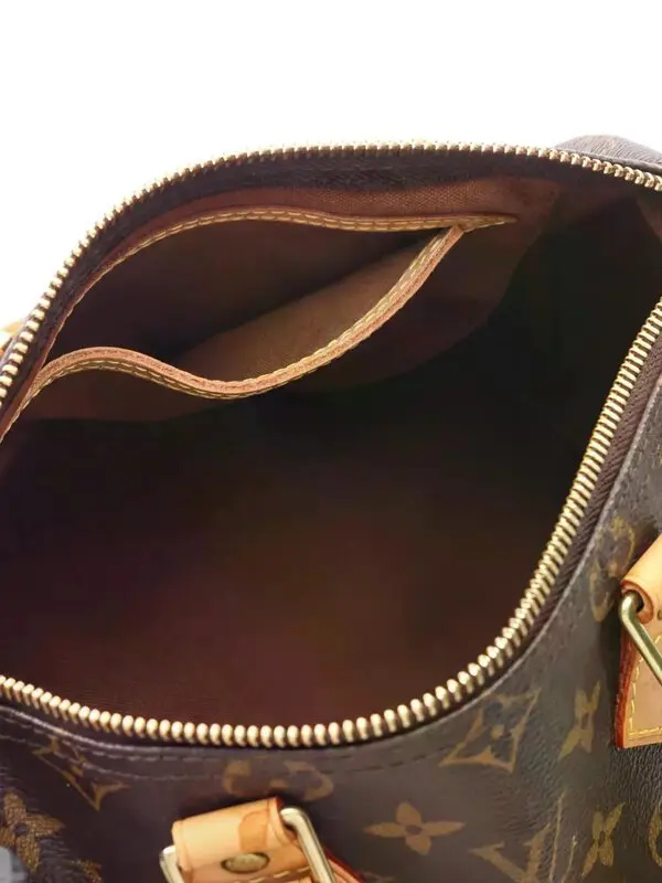 LOUIS VUITTON 2003 25 Speedy Monogram Tote Bag