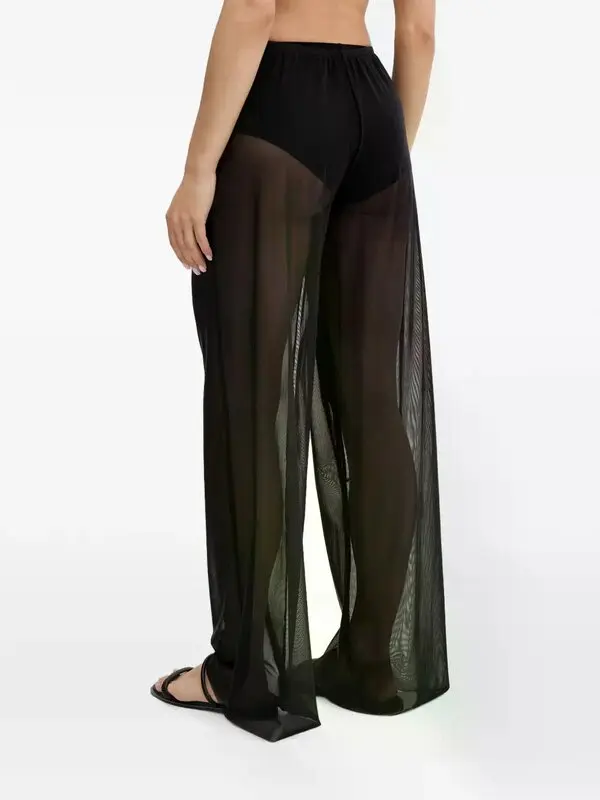 Bond Eye Riley Drawstring Waistband Trousers - Black