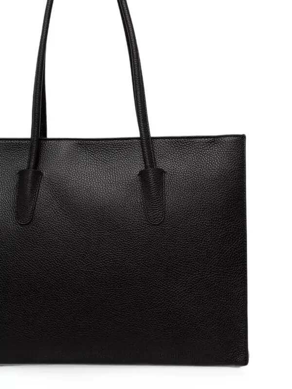 COCCINELLE Grained Leather Tote Bag