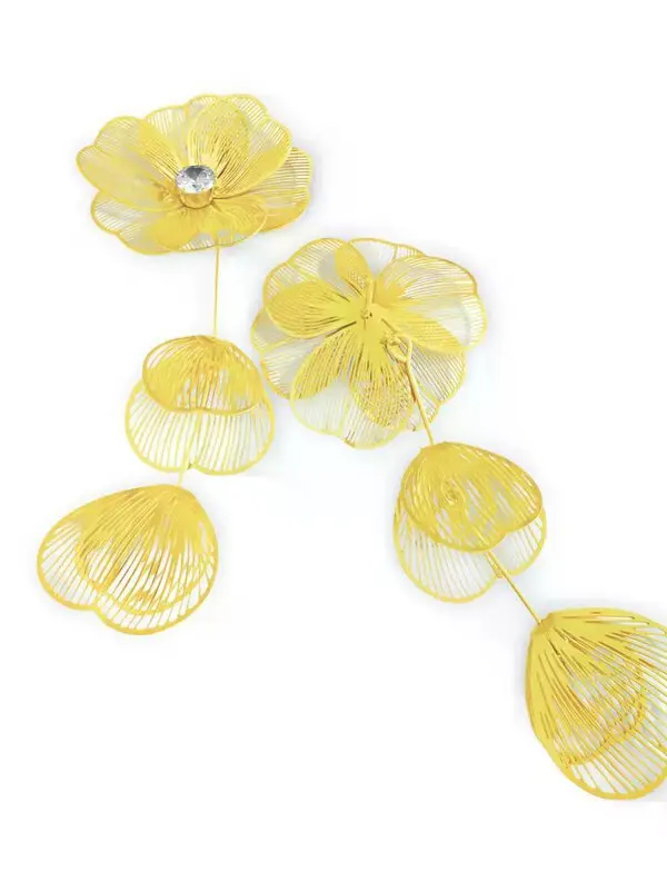 HZMER JEWELLERY Celestial Petal Drop Earrings