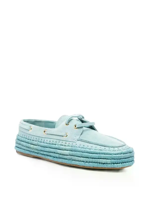 PALOMA BARCELO Braided Platform Espadrilles