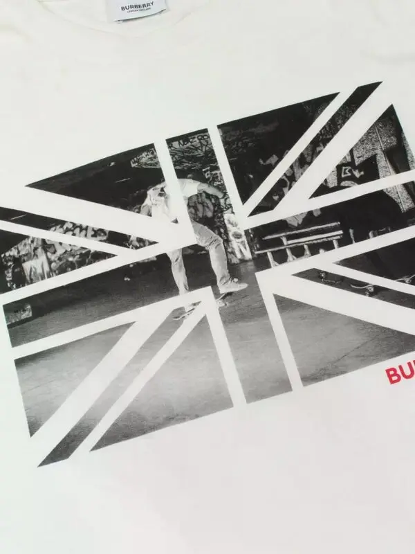 Burberry 2000s Union Jack-print T-shirt