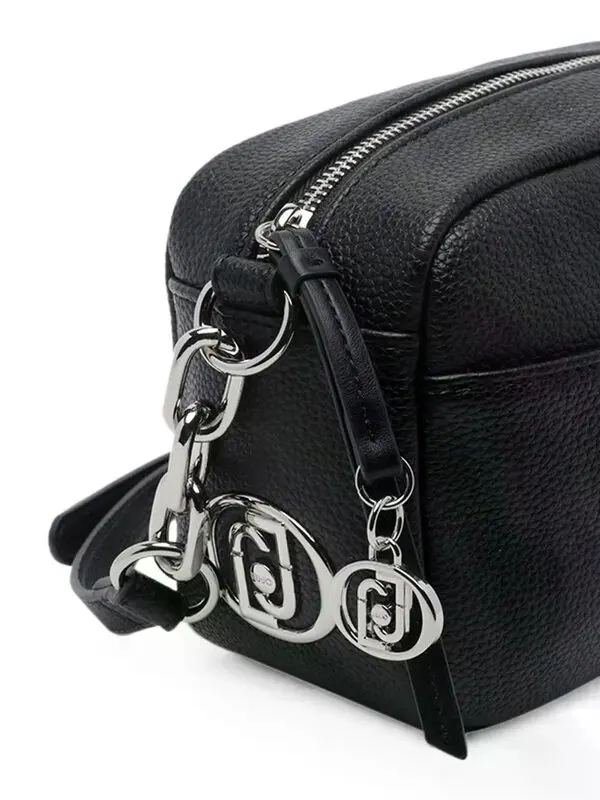 Liu Jo Logo-charm Pebbled Shoulder Bag
