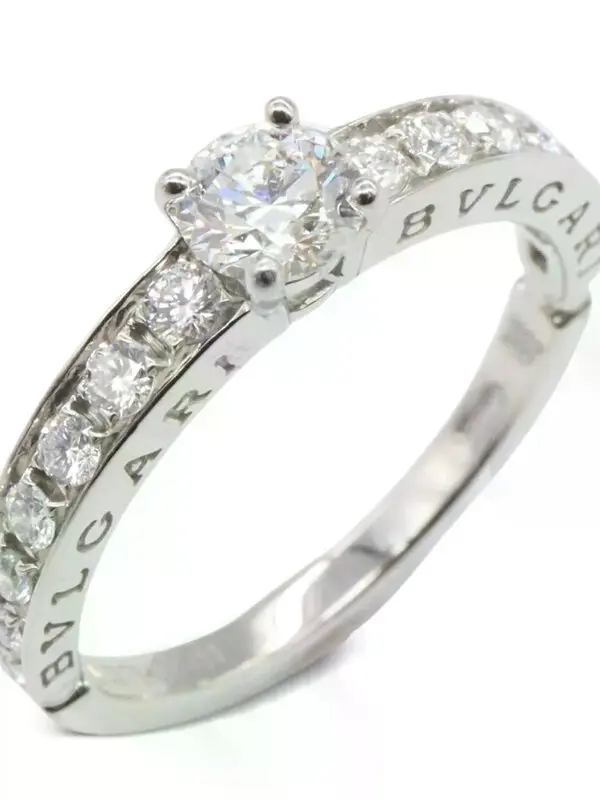 BVLGARI Platinum Diamond Ring