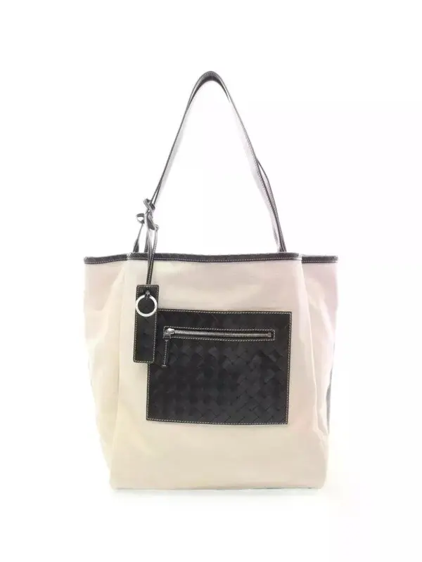 Bottega Veneta Corriere Reversible Tote Bag - Neutrals