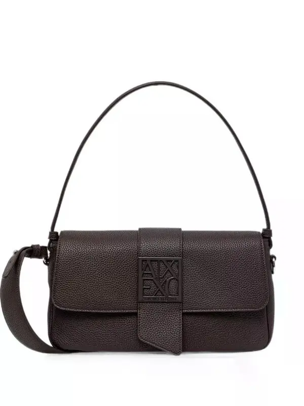Armani Exchange Logo Plaque Shoulder Bag