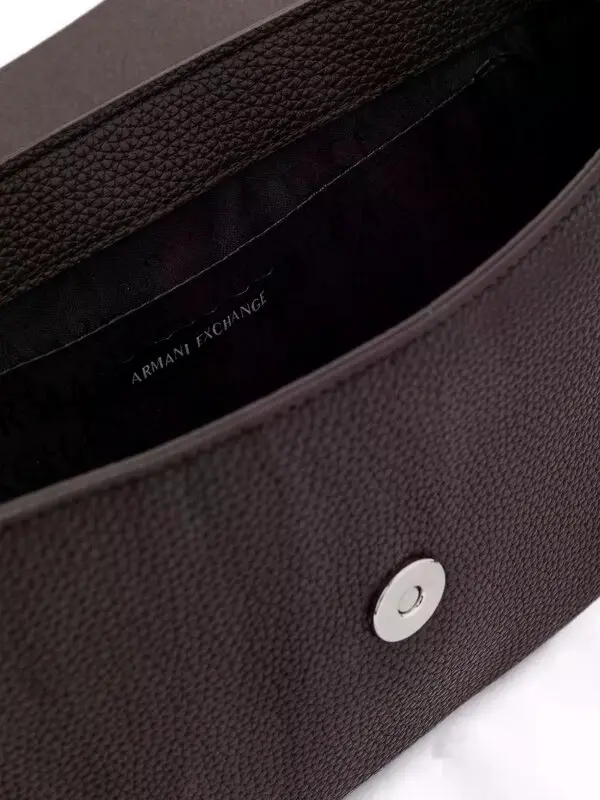 Armani Exchange Logo Plaque Shoulder Bag
