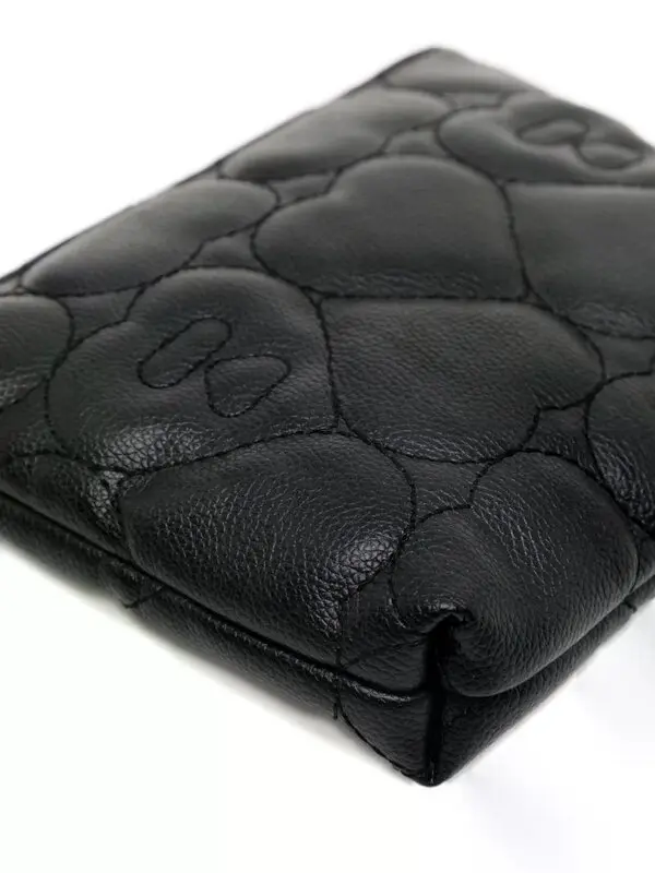 AAPE BY *A BATHING APE Heart Quilted Wallet