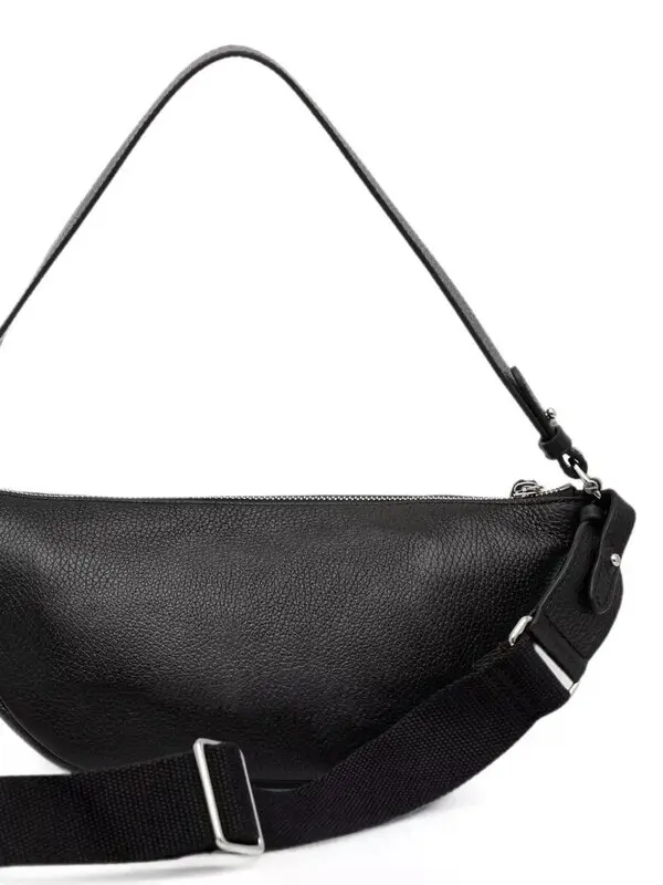 COCCINELLE Grained Leather Shoulder Bag