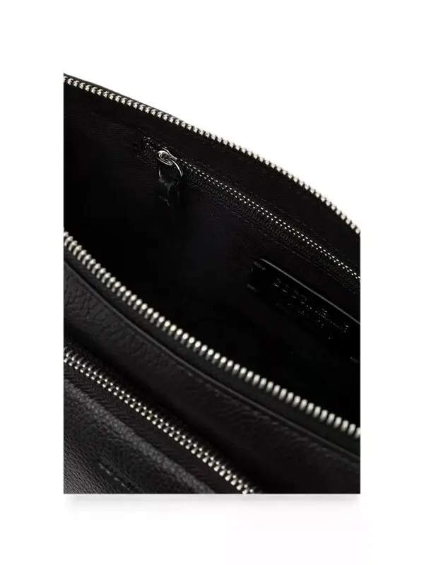 COCCINELLE Grained Leather Shoulder Bag