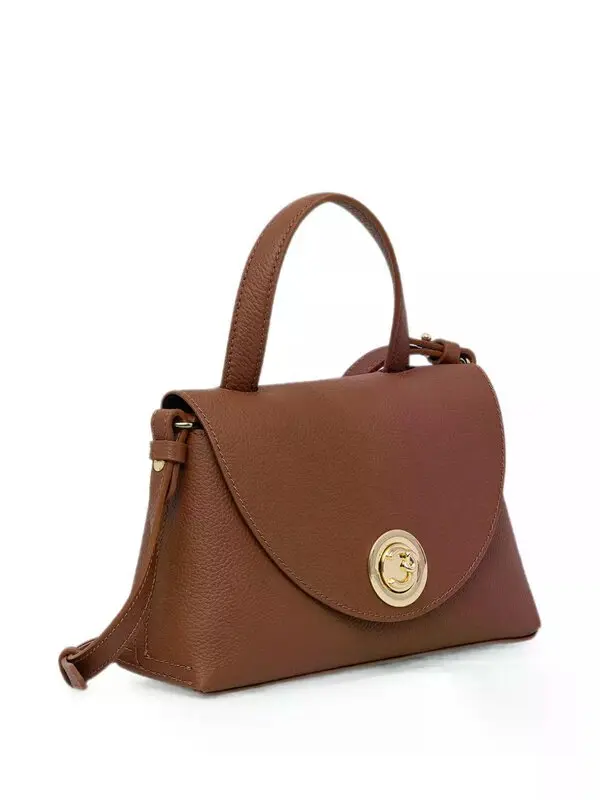 COCCINELLE Grained Calf Leather Shoulder Bag