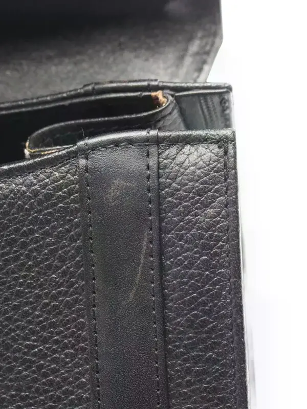 Burberry Logo-detail Leather Handbag