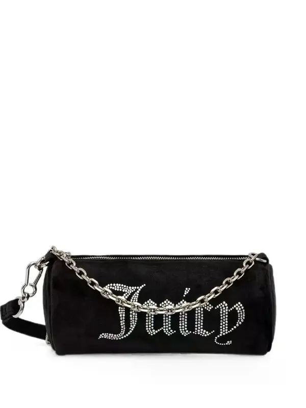 Juicy Couture Rhinestone Embellished Barrel Shoulder Bag