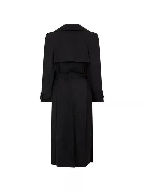 Alberta Ferretti Belted Double-breasted Coat