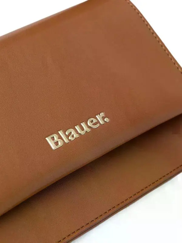 BLAUER. Logo-plaque Chain-link Shoulder Bag