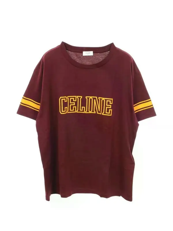Celine 2020s Logo-print T-shirt - Red