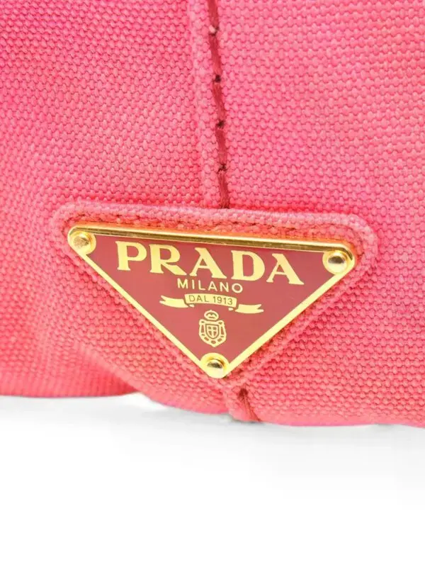 Prada Canapa Tote Bag - Pink