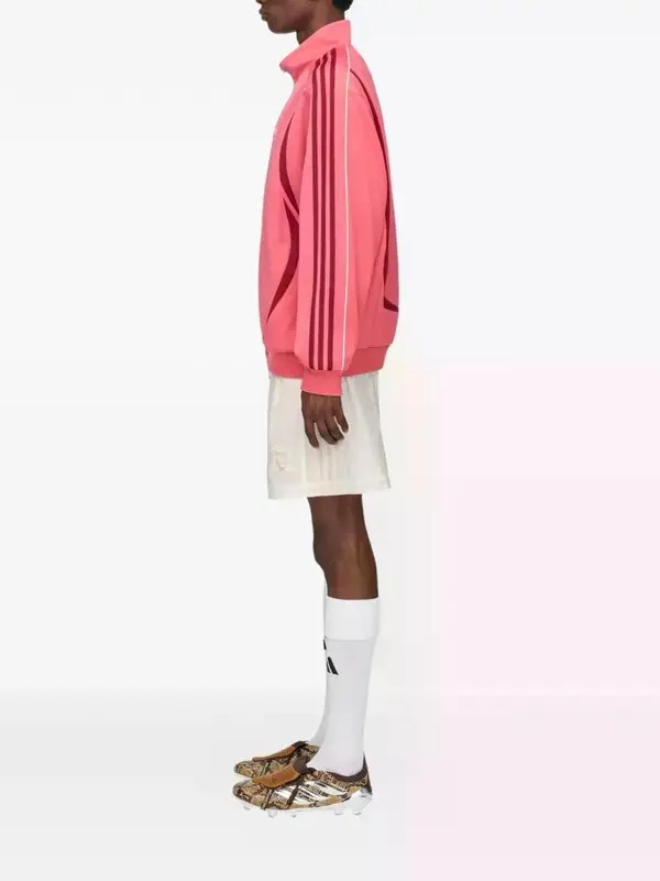 WALES BONNER Logo-embroidered Zip-up Jacket