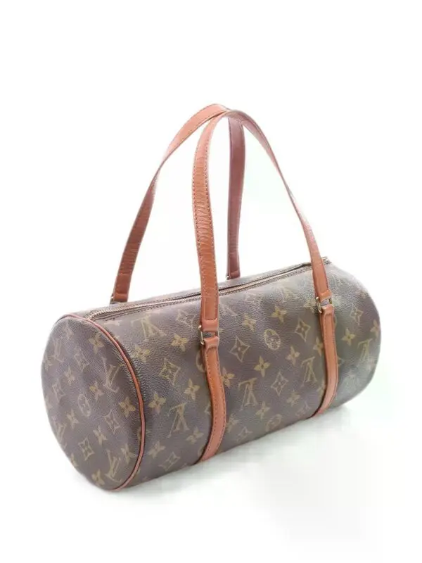 LOUIS VUITTON 1988 30 Papillon Monogram Holdall Bag - Brown