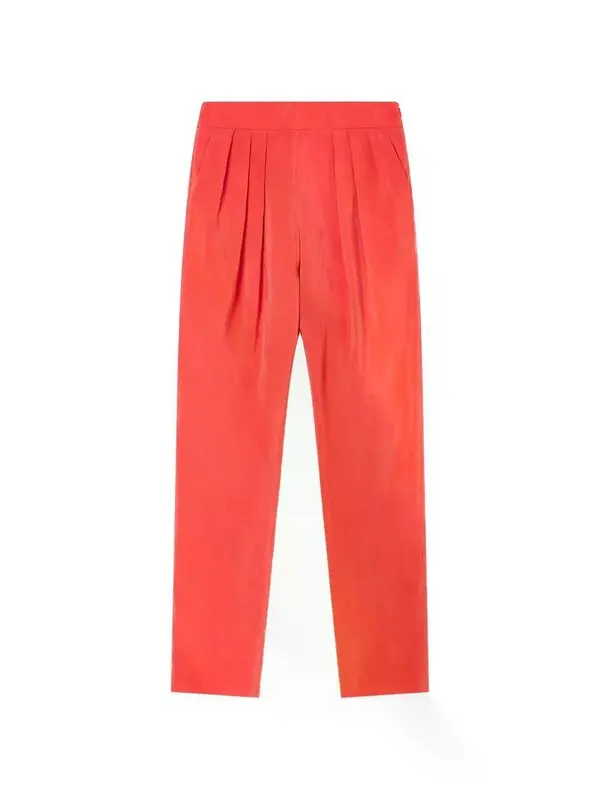 Giorgio Armani Pleated Tapered Leg Trousers