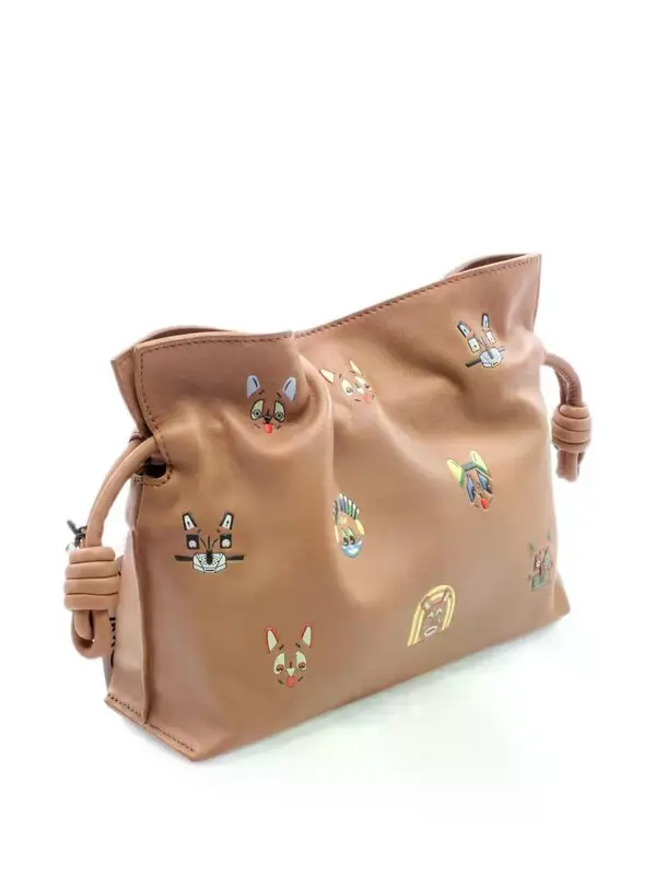 Loewe X Louis Wain Mini Flamenco Shoulder Bag