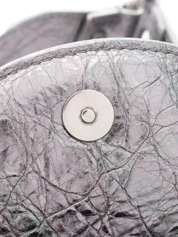 Balenciaga Le Cagoule Shoulder Bag - Silver
