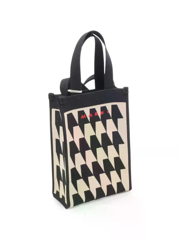 Marni Nano Shopping Knitted Tote Bag