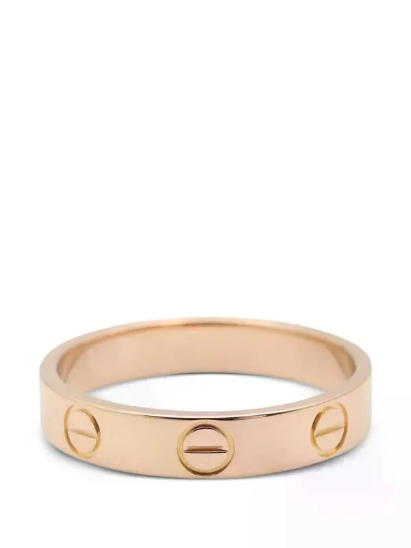 Cartier 18kt Gold Love Ring - Pink