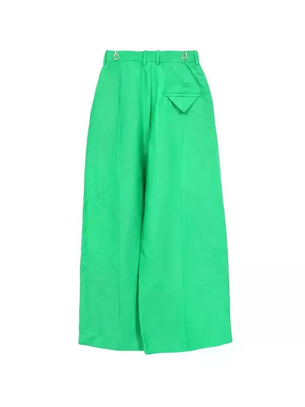 Bottega Veneta 2000s Wide Leg Trousers