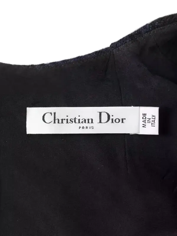 Dior Checked Mini Dress