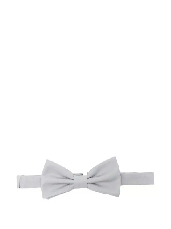 Patrizia Pepe Pre-tied Bow Tie - Grey