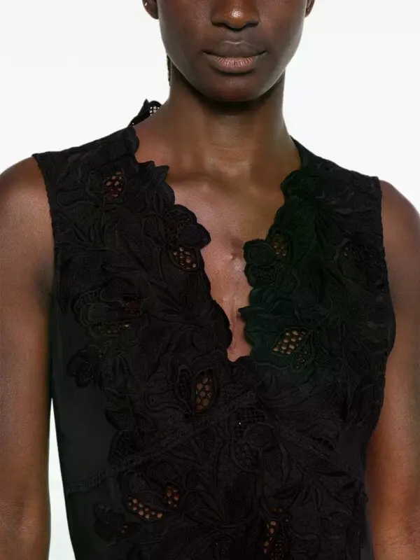 Ermanno Scervino Lace Maxi Dress