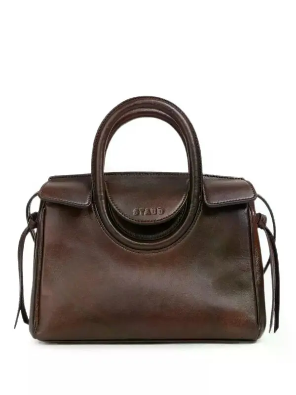 Staud Maude Leather Tote Bag