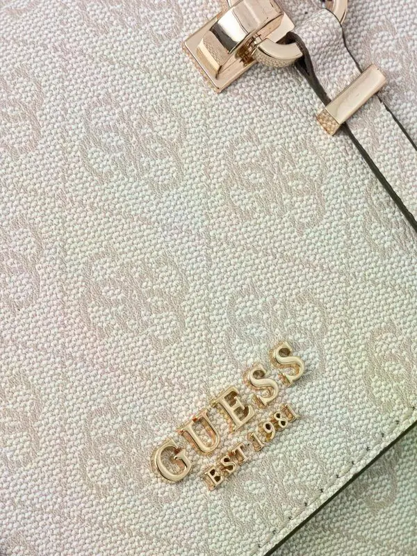 Guess Leona Monogram Shoulder Bag
