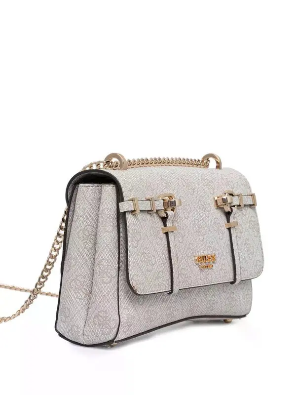 Guess Leona Monogram Shoulder Bag