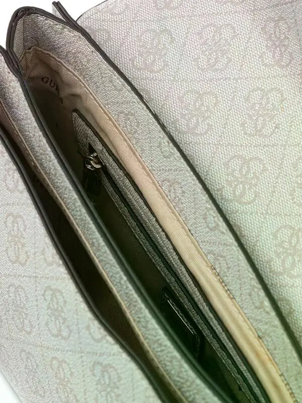 Guess Leona Monogram Shoulder Bag