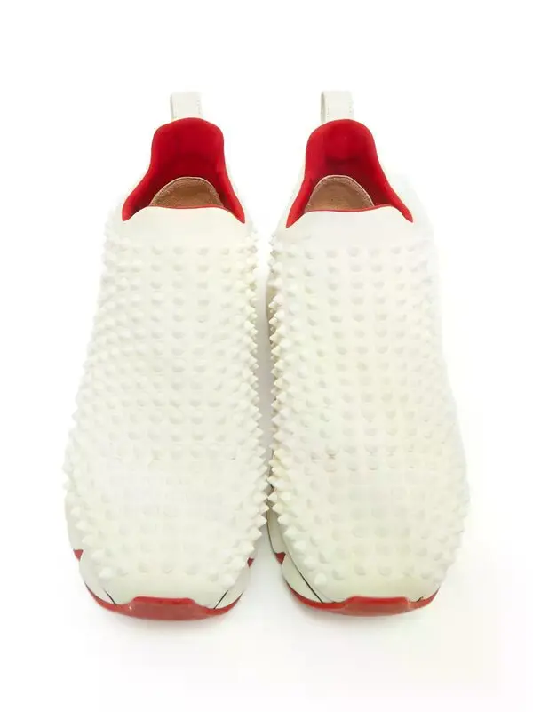 CHRISTIAN LOUBOUTIN Spike Embellishment Slip-on Sneakers