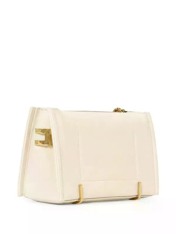 Elisabetta Franchi Logo Plaque Clutch Bag