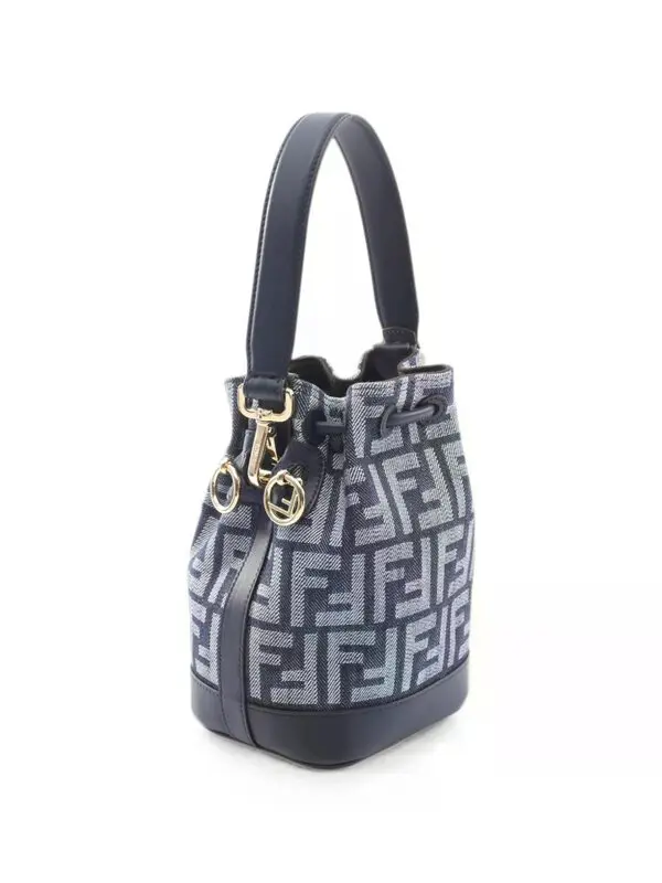 Fendi Mini Montresor Ff Jacquard Handbag