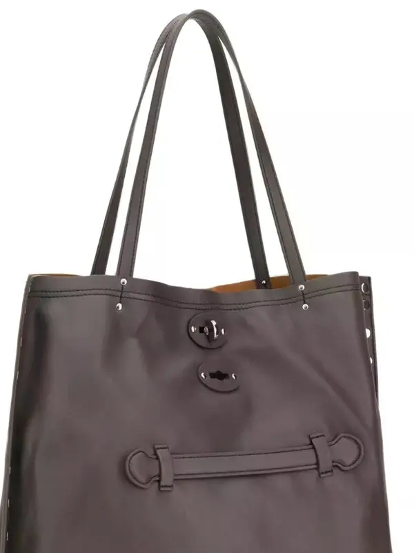 ZANELLATO Medium A'spasso Studded Leather Tote Bag