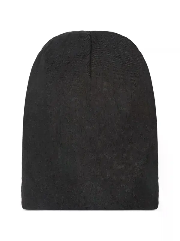 Moschino Knitted Beanie Hat - Black
