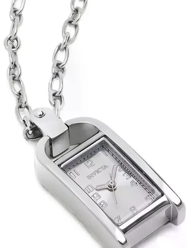 INVICTA Rectangular Face Necklace Watch