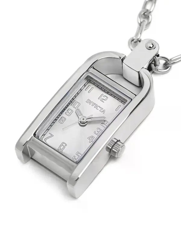 INVICTA Rectangular Face Necklace Watch