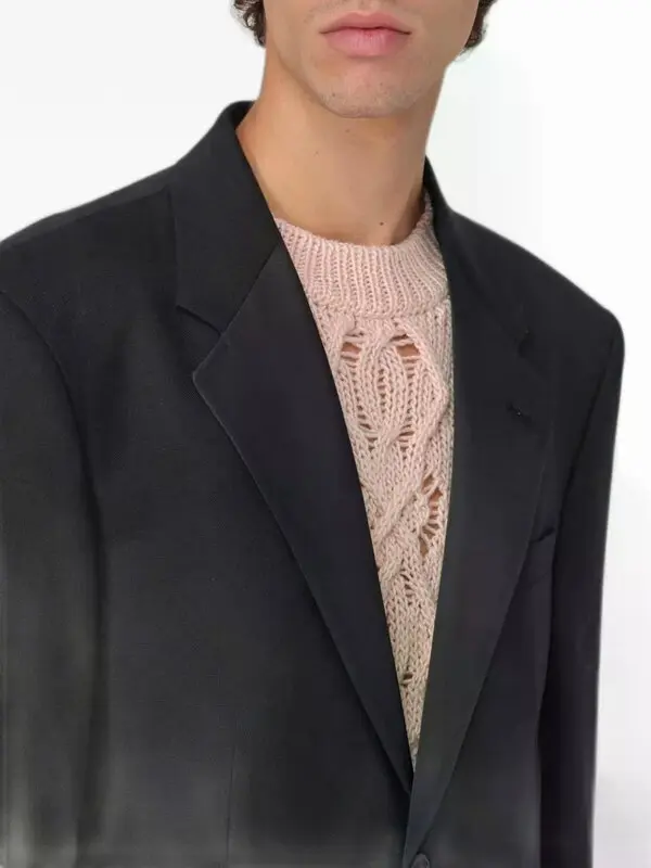 Our Legacy Shinjuku Tux Peak-lapels Wool Blazer