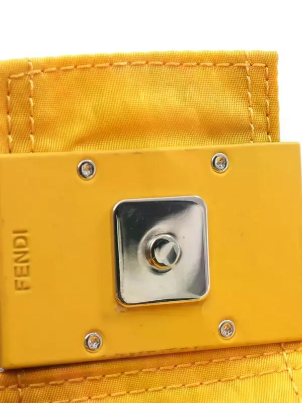 Fendi Baguette Messenger Bag - Yellow