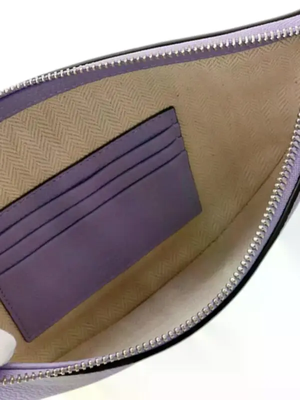 Gucci Calfskin Web B Crossbody Bag