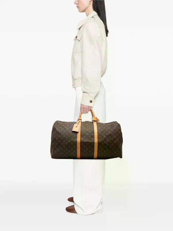 LOUIS VUITTON 1997 Monogram Keepall 55 Travel Bag